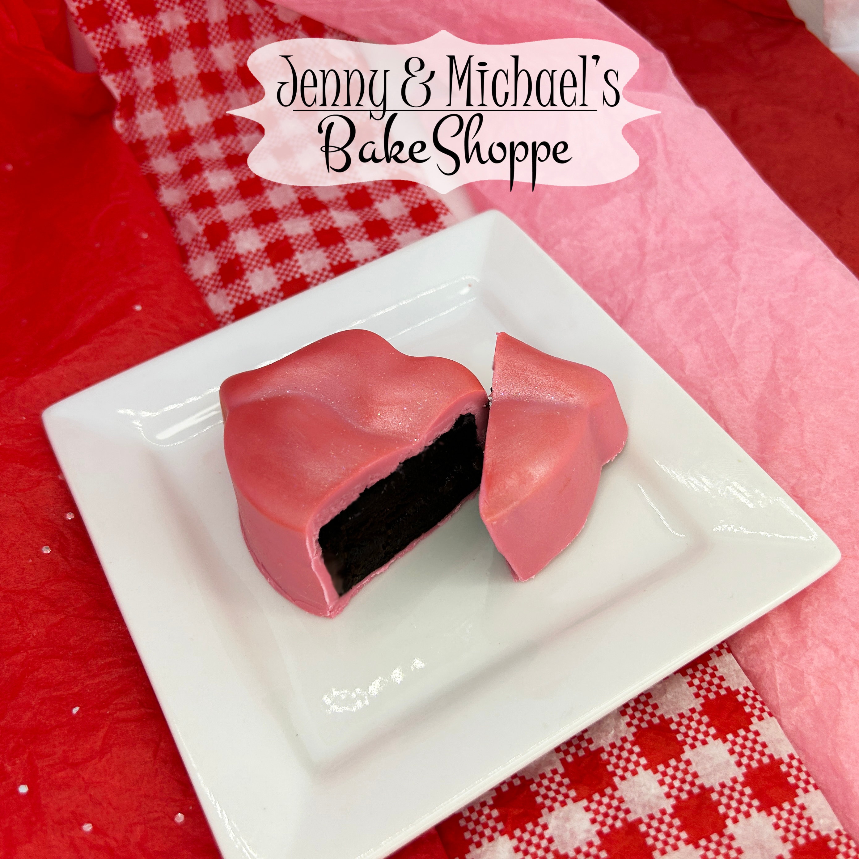 One Lips Cake, Chocolate Covered Cake - Etsy