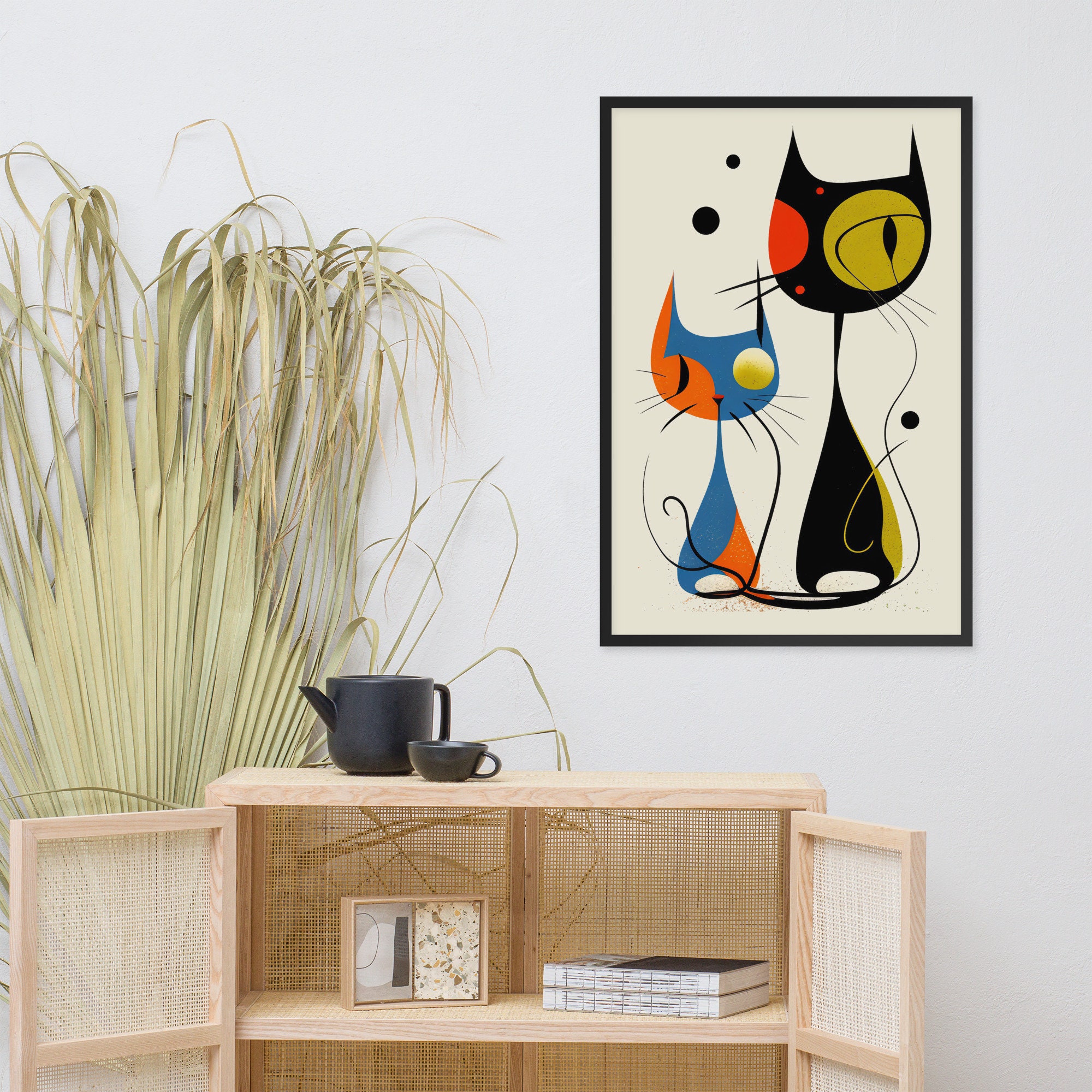 Whimsical Cats Digital Download, Printable Wall Art, Ready to Print ...