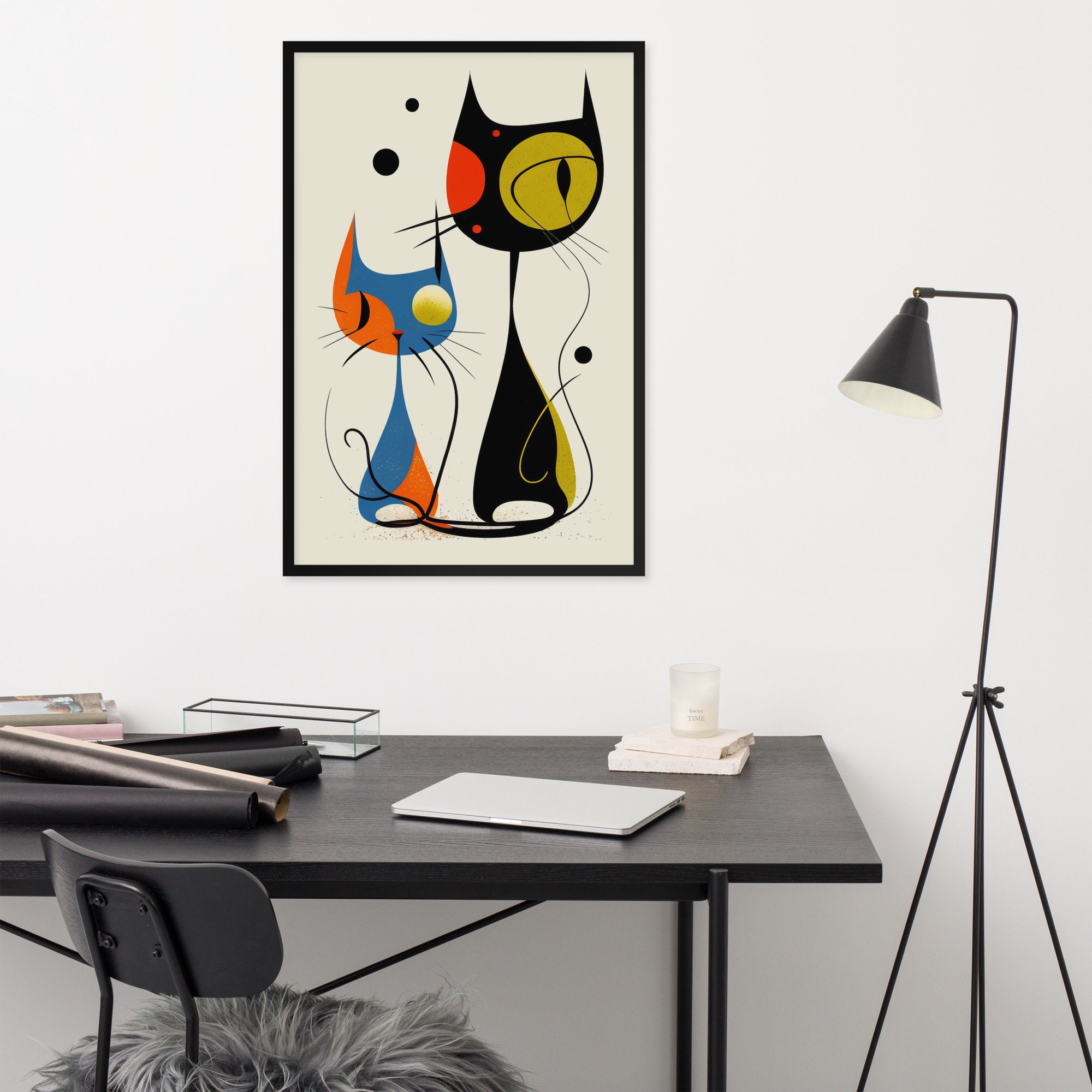 Whimsical Cats Digital Download, Printable Wall Art, Ready to Print ...