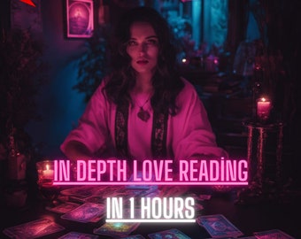 In Depth Love Reading Same Hour Tarot Reading Psychic Reading - Etsy