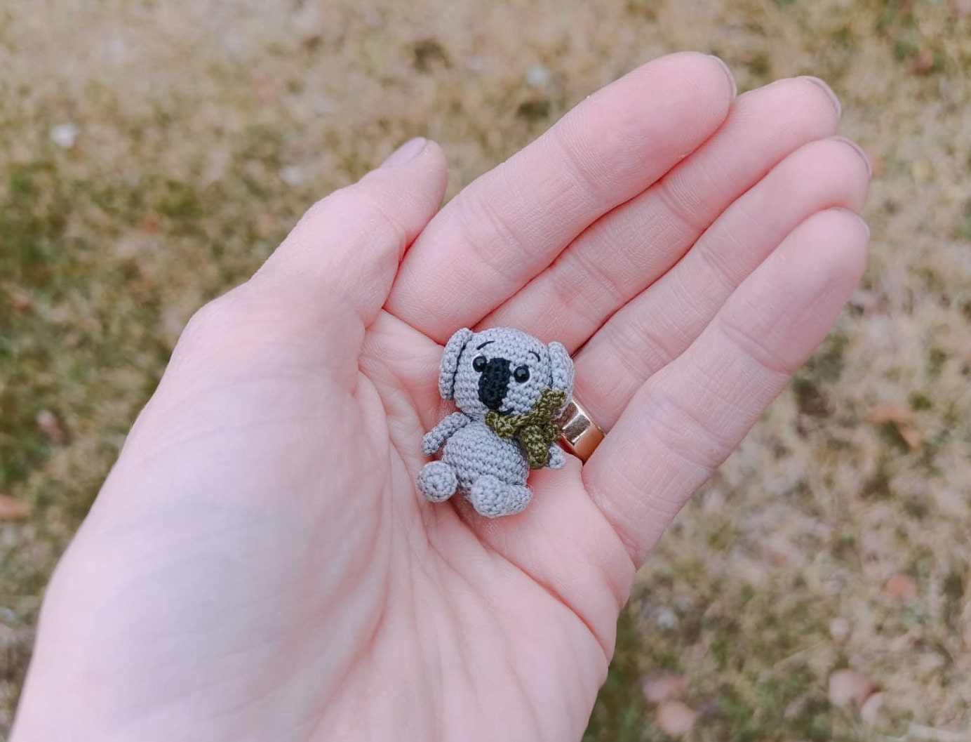 Miniature Handmade Amigurumi, Mini Koala, Amigurumi Koala, Knitted ...