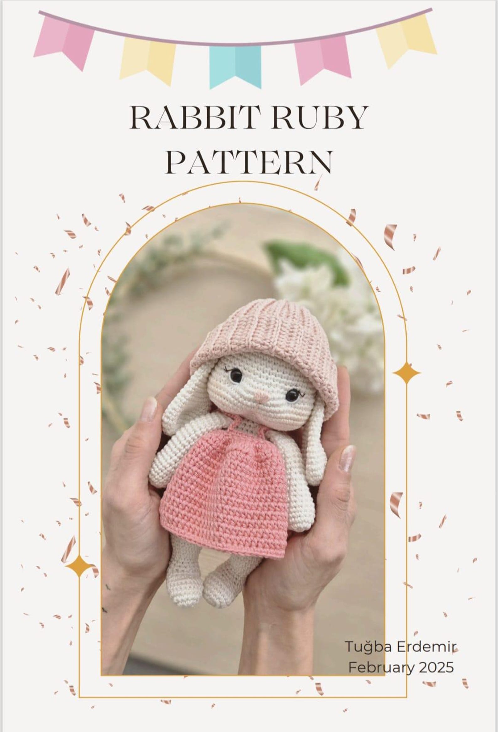 CROCHET BUNNY PATTERN, Amigurumi Pattern for Easter,rabbit Pattern - Etsy