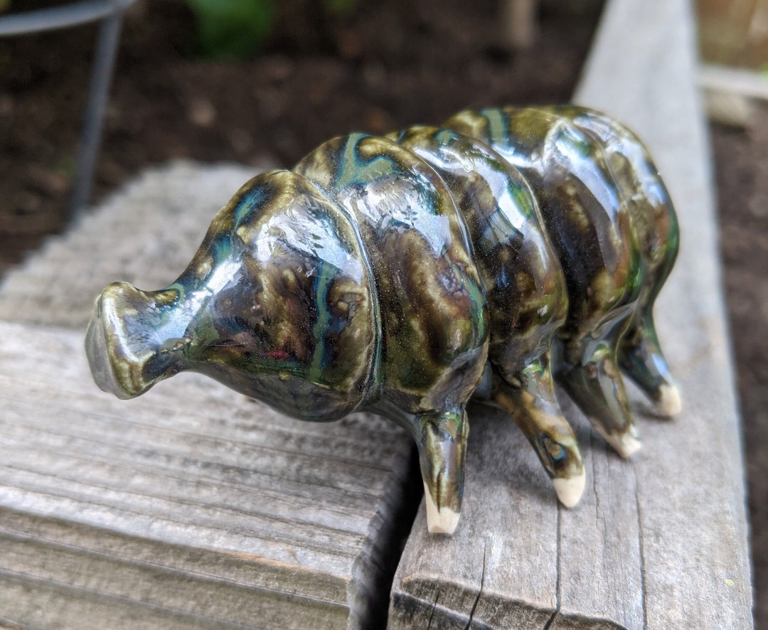 VARIEGATED TARDIGRADE: Original Hand-built Ceramic Sculpture - Etsy
