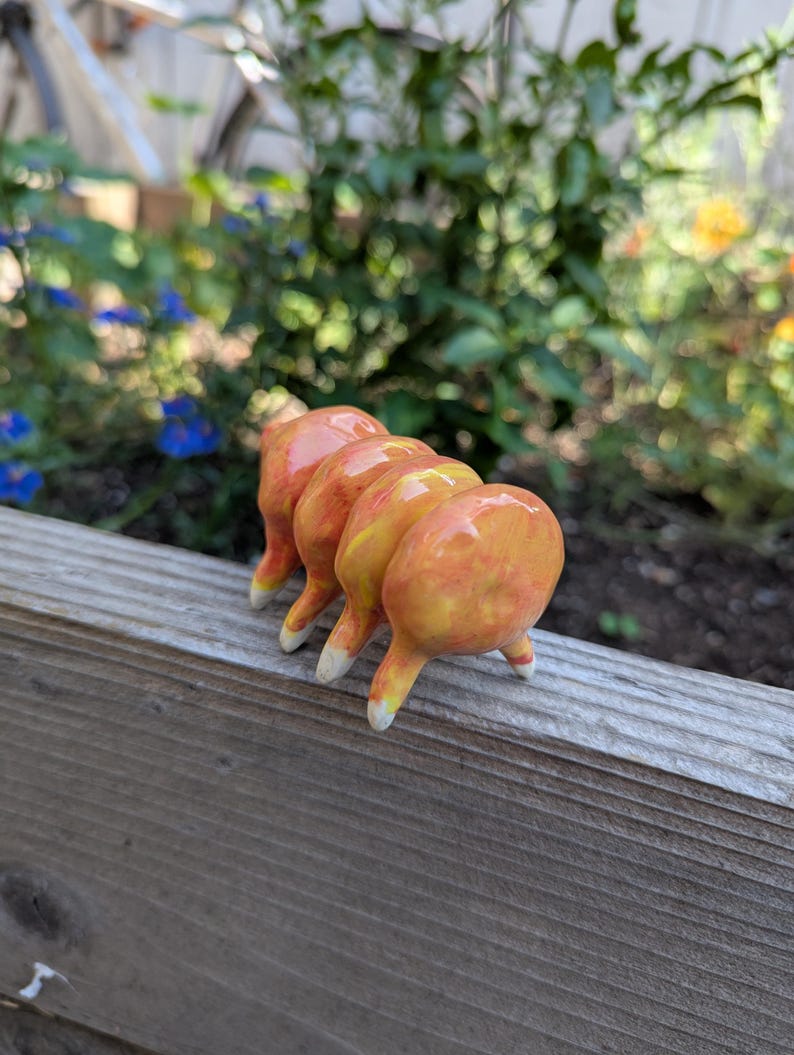Fire Tardigrade: Original Hand-built Ceramic Sculpture - Etsy
