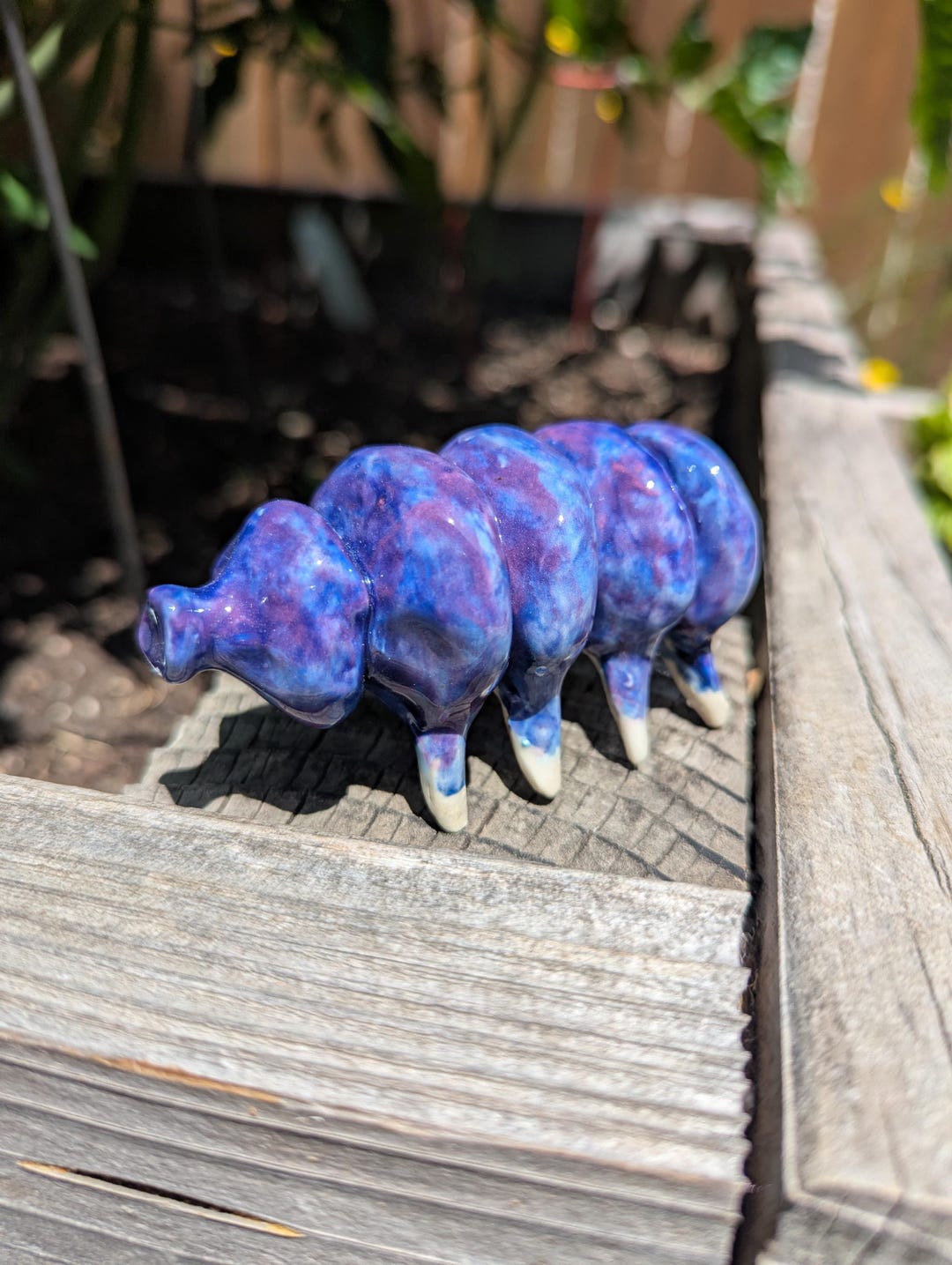Dappled Tardigrade (purple Galaxy): Original Hand-built Ceramic ...