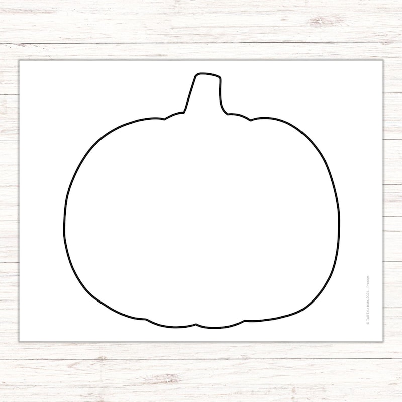 Pumpkin Png Outline Pattern - Etsy