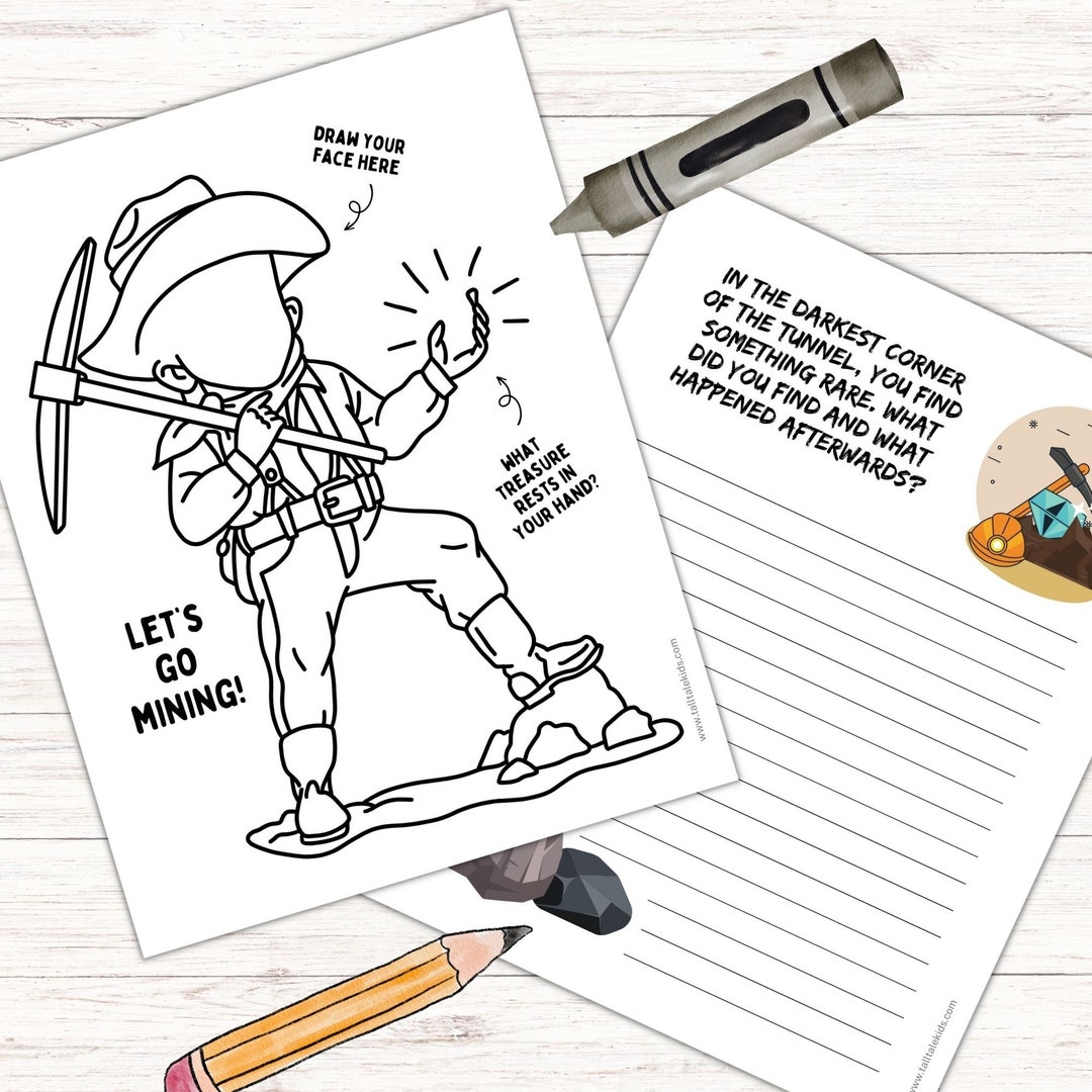 Printable, Digital Download, Fill-in Art Activity Worksheet, Drawing ...