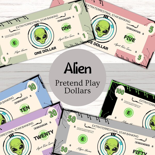 Science Play Money - Etsy