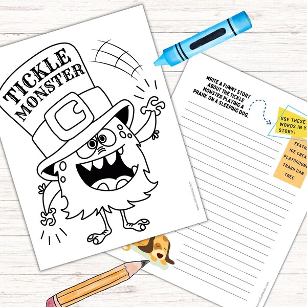 Tickle Monster - Etsy