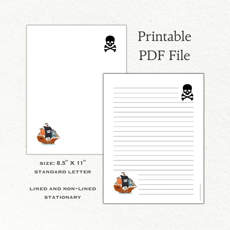 Digital Download, Instant Printable, Creative Writing Tool Stationary ...