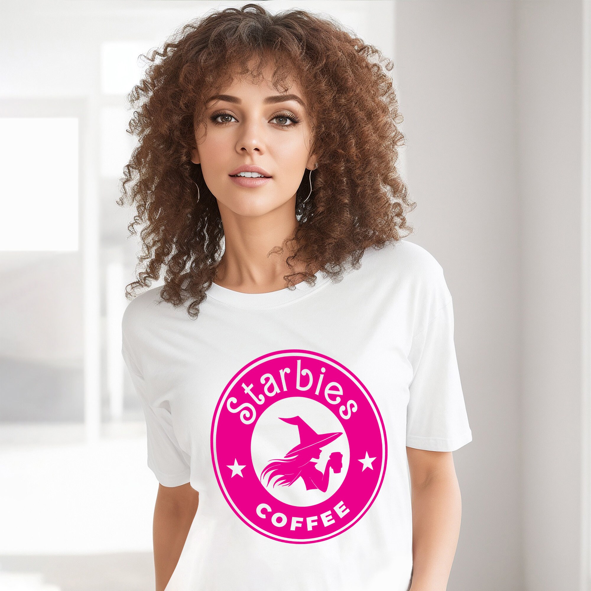 Starbies Coffee Svg Starbucks Girl Png Funny Coffee Pdf Etsy
