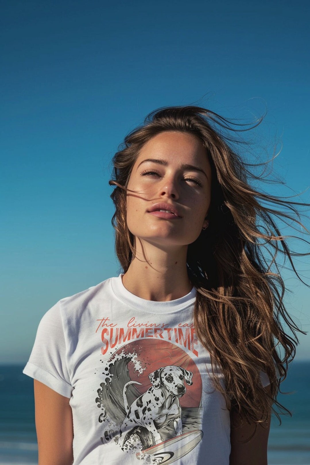 Sublime Inspired Summertime Surfs up Tshirt, Lou Dog Surfing, Sublime ...