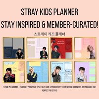SKZOO Weekly Planner, SKZ Weekly Planner, Planner Bundle, Printable ...