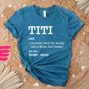Titi Noun Shirt, Titi Definition Shirt, Auntie Shirt, Family Shirts ...