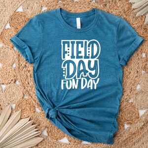 Field Day Fun Day Tee, School Field Day, Teacher Life Shirt, Happy ...