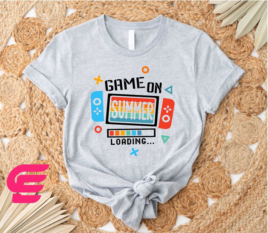 Game on Summer Loading Shirt, Summer Shirt, Game Shirt, Travel Shirt ...