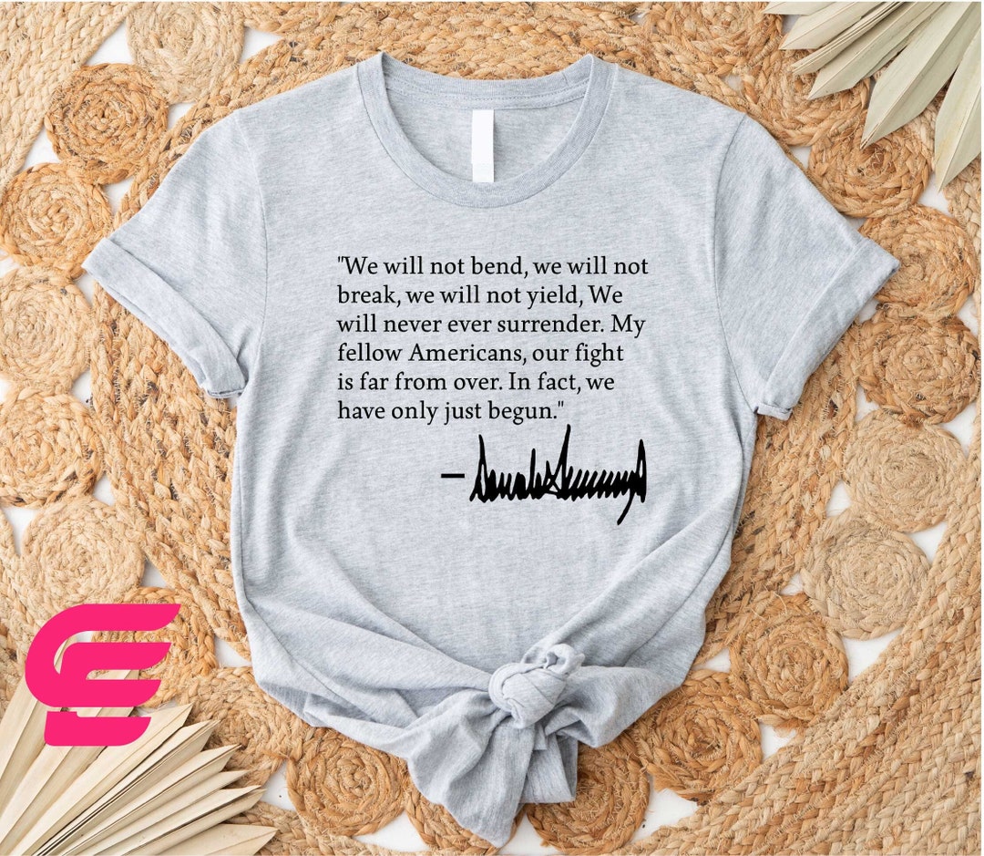 Trump Shirt, Trump Signature Shirt, Donald Trump T-shirt, MAGA Ladies ...