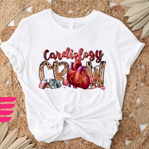 Cardiology Crew Shirt, Cardiology Sweatshirt, Anatomical Heart Shirt ...