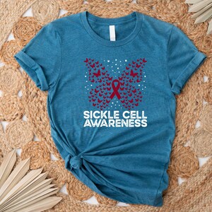 Sickle Cell Awareness Shirt,sickle Cell Support Squad Shirt,sickle Cell ...