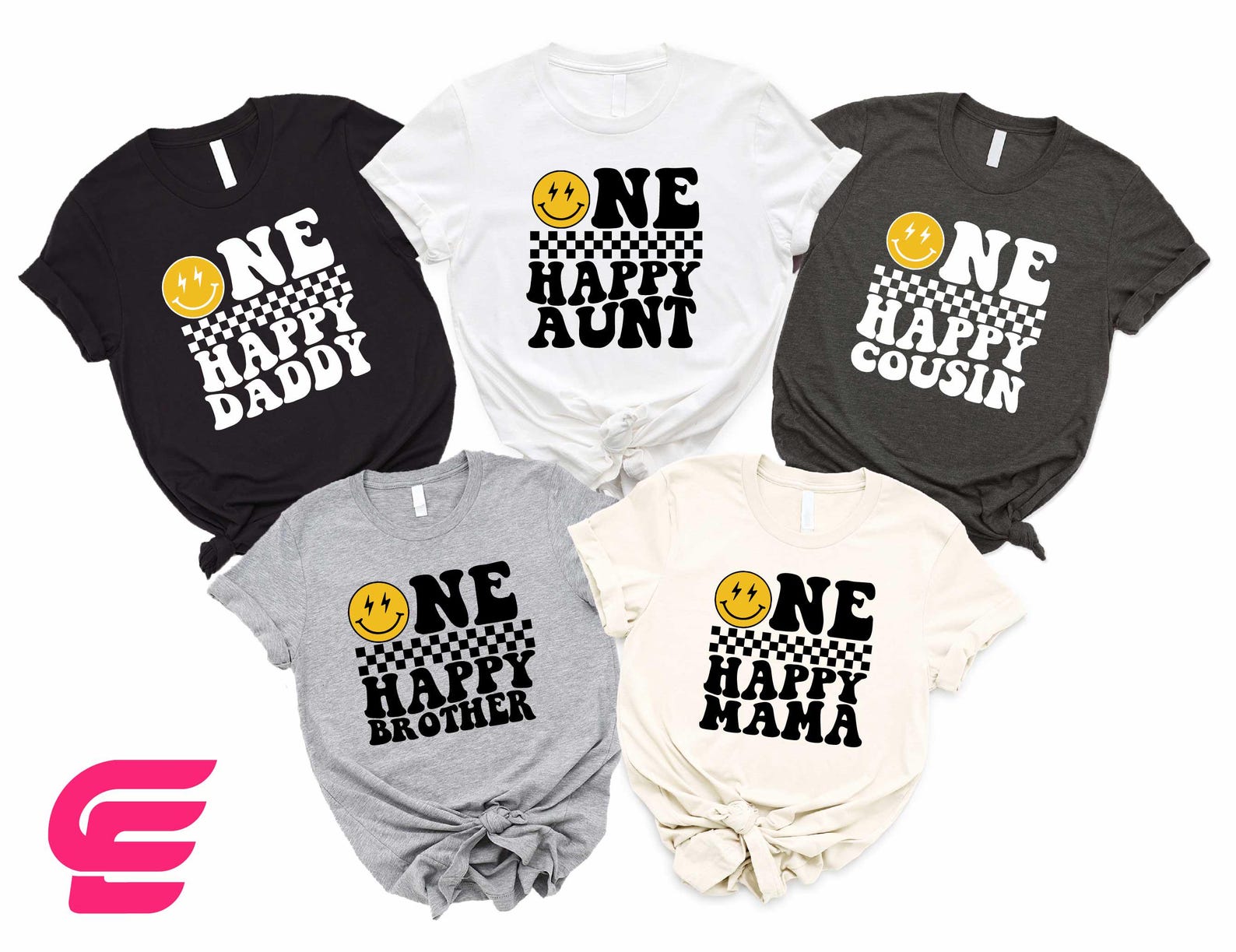 One Happy Family Shirt,one Happy Shirt,family Shirts,birthday Family ...