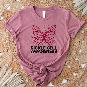 Sickle Cell Awareness Shirt,sickle Cell Support Squad Shirt,sickle Cell ...