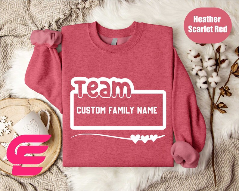Custom Team Family Shirt, Custom Family Shirts, Family Name Shirt, Team ...