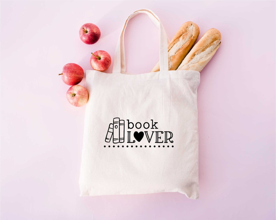 Book Lover Tote Bag, Book Tote Bag, Canvas Tote Bag, Tarot Tote Bag ...
