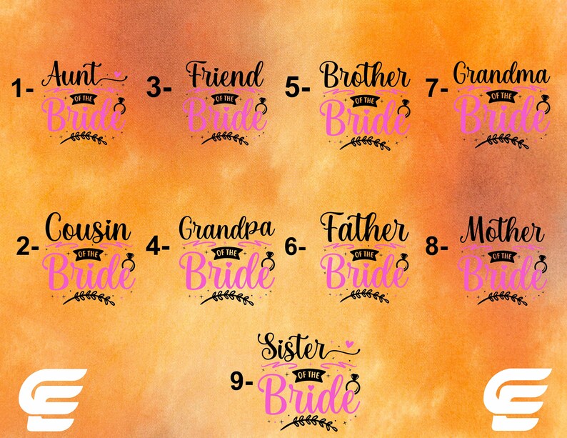 Family of the Bride Shirt, Mother of the Bride Shirt, Bride Shirt ...