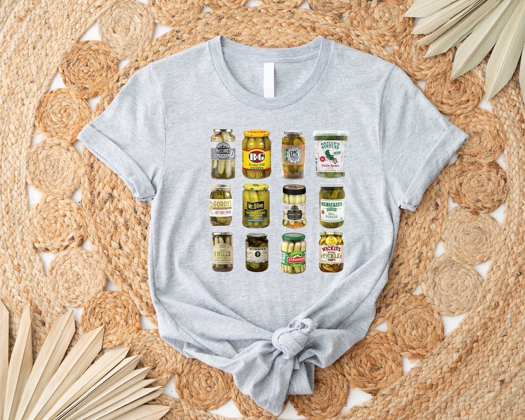 Canned Pickles Shirt, Canning Season Shirt, Pickle Lovers Shirt ...