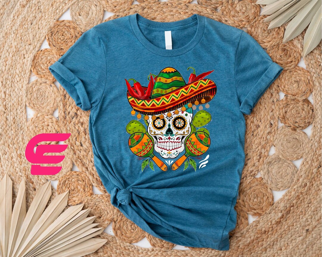 Cinco De Mayo Shirt, Cinco De Mayo Skeleton Shirt, Taco Shirt, Tequila ...