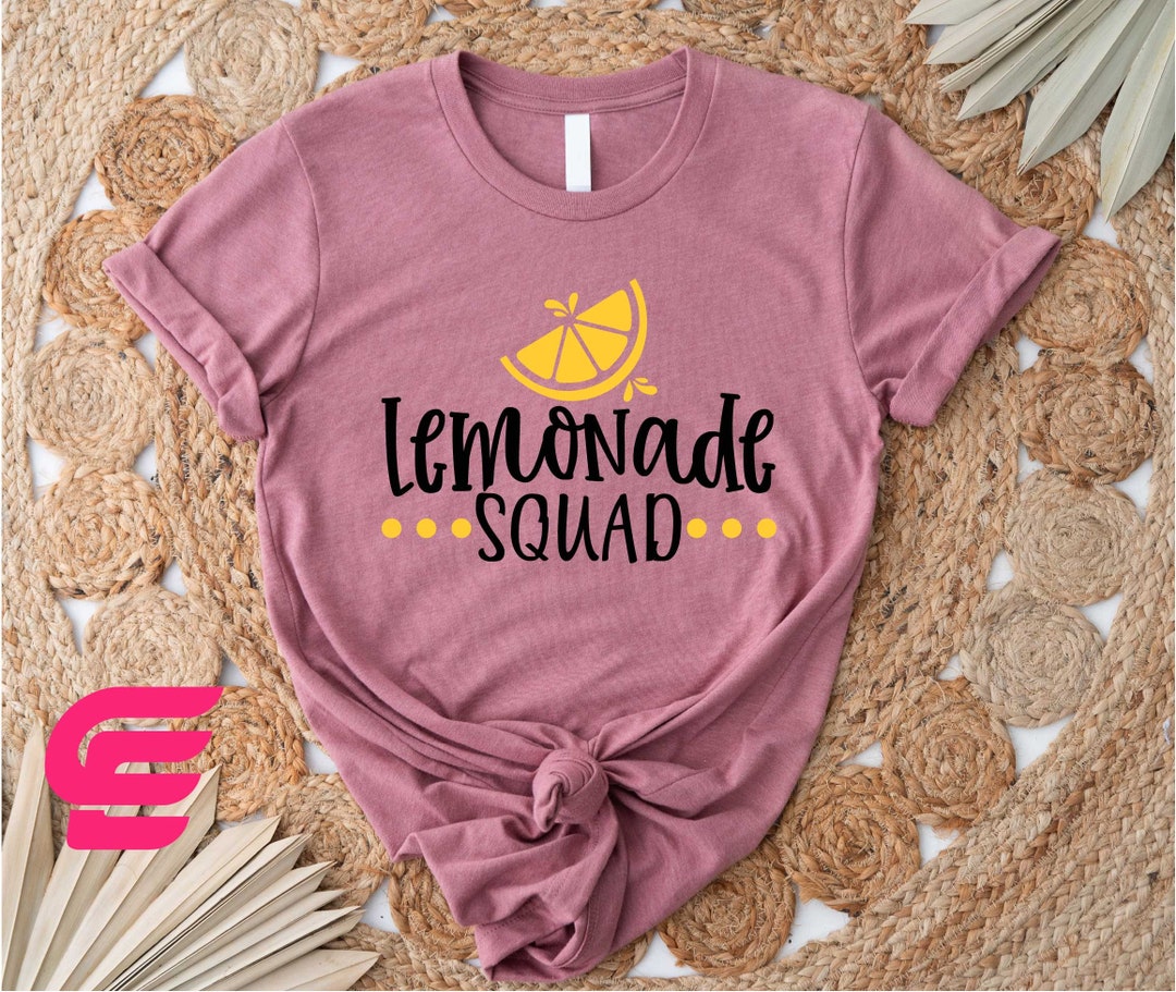 Lemonade Squad Shirt, Lemonade Shirt, Summer Shirt, Summer Vacation ...