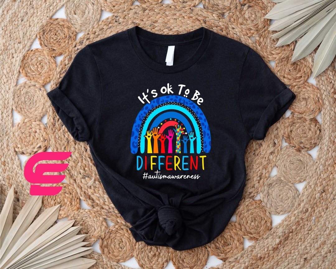 It's Ok to Be Different Shirt, Autism Kids Shirt, Be Unique Shirt ...