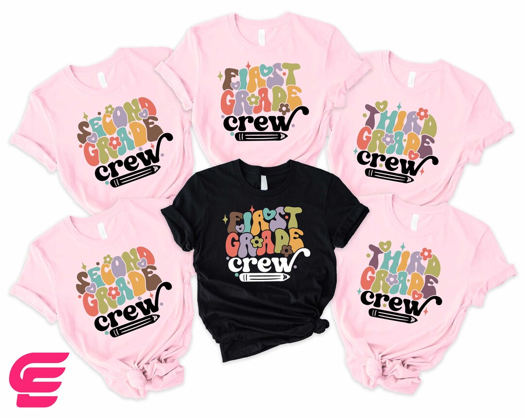 First Grade Crew, Second Grade Crew, Third Grade Crew, Kindergarten ...