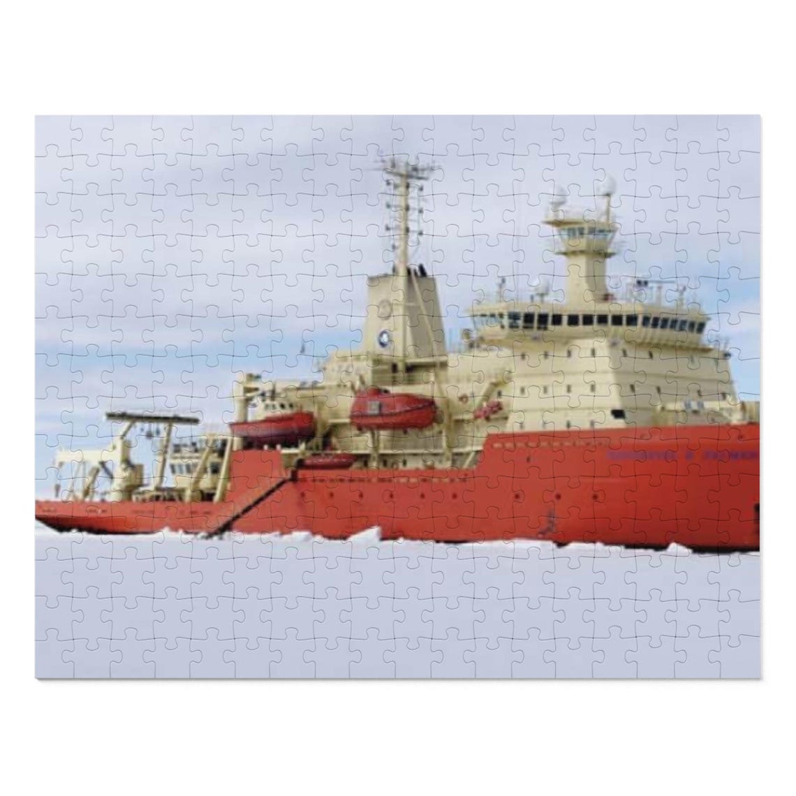 Jigsaw Puzzle, Explorer Ship Antarctic Research Vessel, Gift for Puzzle ...