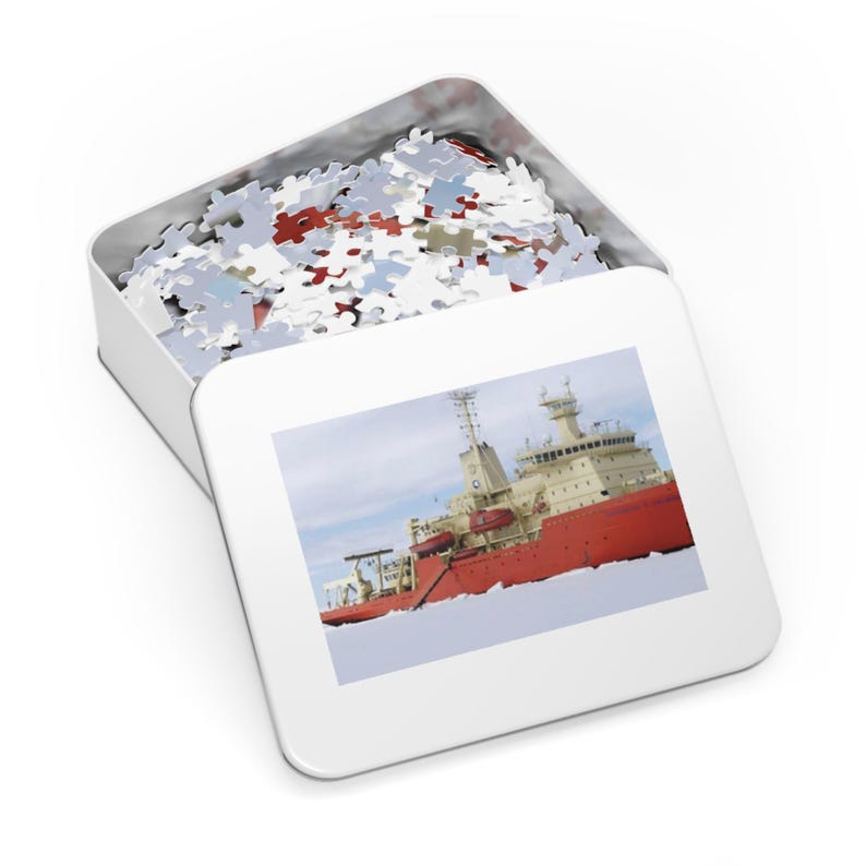 Jigsaw Puzzle, Explorer Ship Antarctic Research Vessel, Gift for Puzzle ...