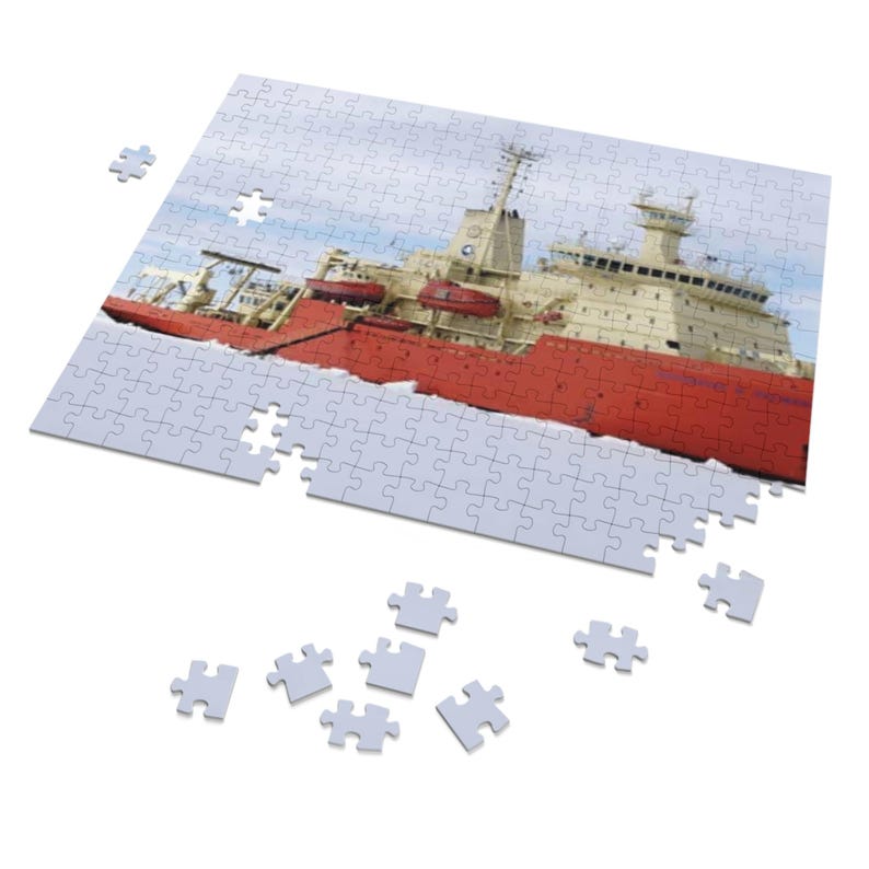 Jigsaw Puzzle, Explorer Ship Antarctic Research Vessel, Gift for Puzzle ...