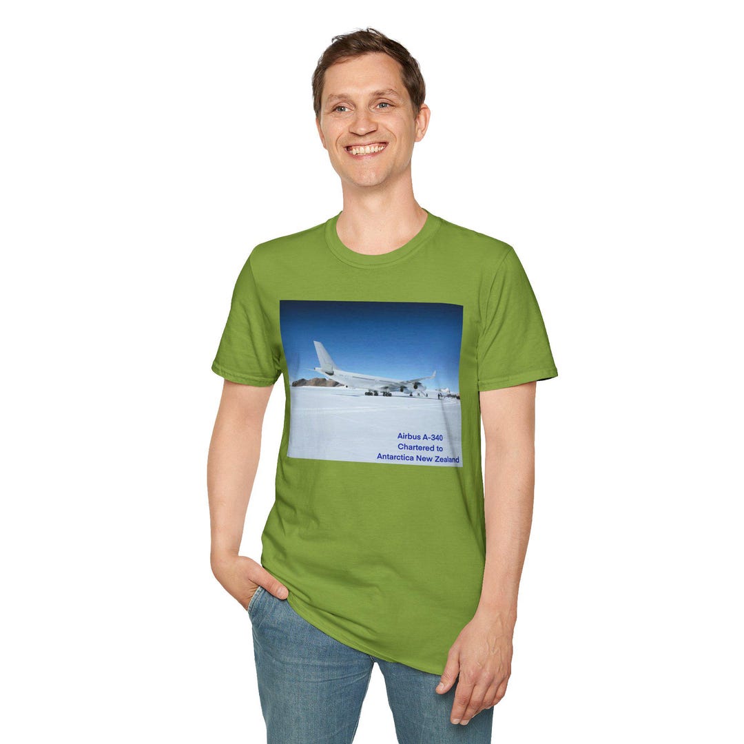 Airbus A340 Antarctica T-shirt: Adventure Seeker Aviation Tee - Etsy