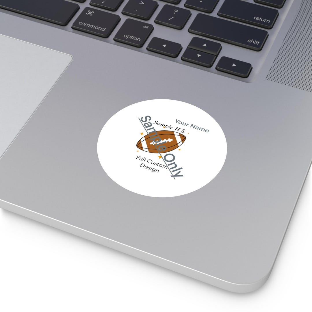 Football Stickers, Team Vinyl Decals, Sports Decoration, Athletes Gift ...