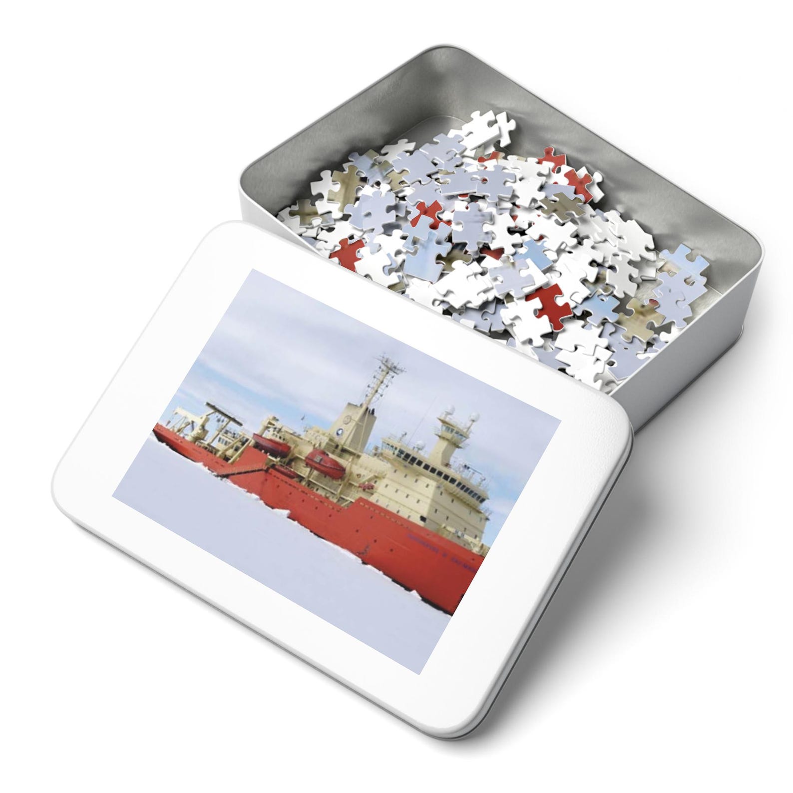 Jigsaw Puzzle, Explorer Ship Antarctic Research Vessel, Gift for Puzzle ...