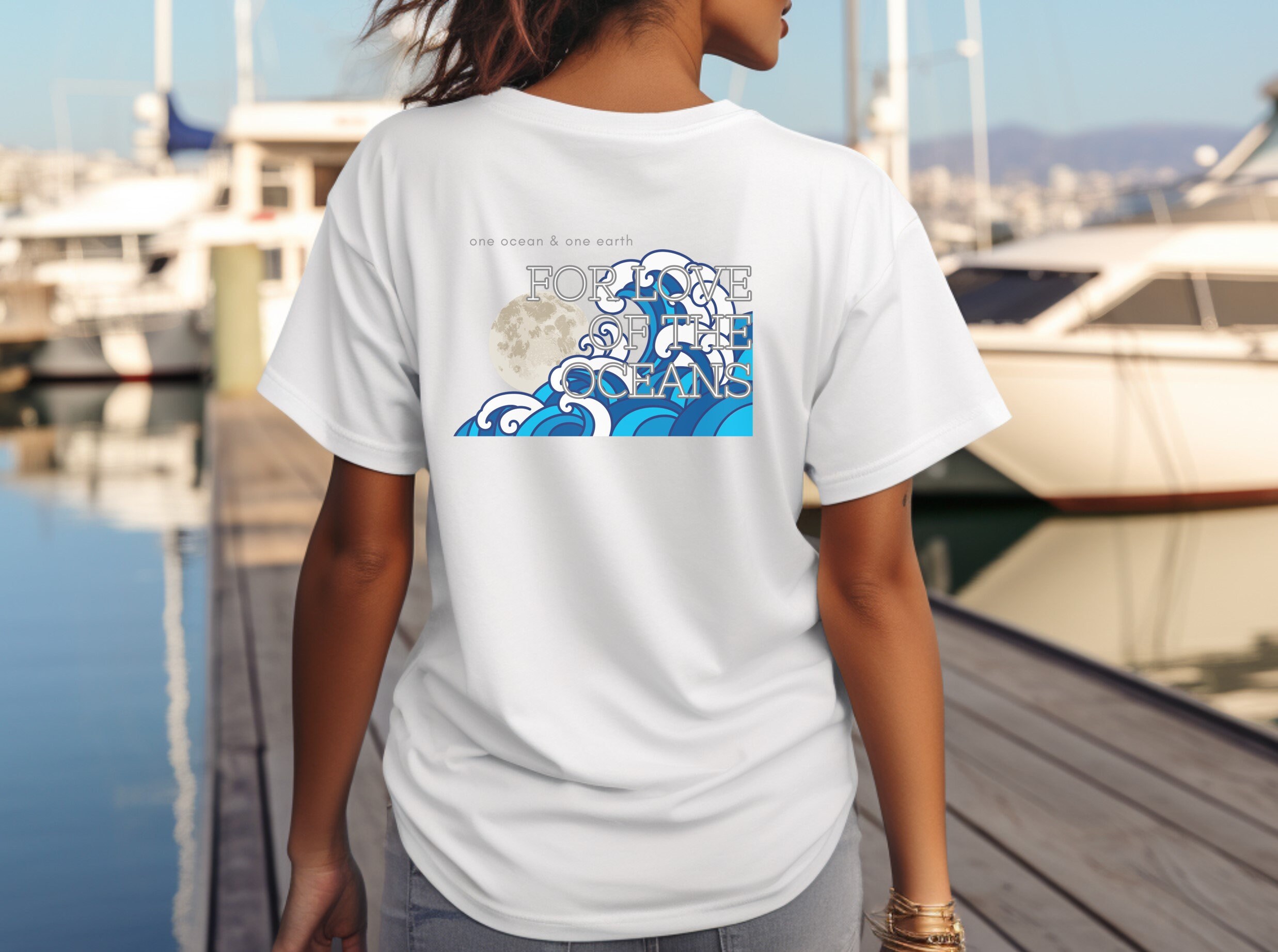 For Love of the Oceans T-shirt Ocean Conservation Short-sleeve Men ...