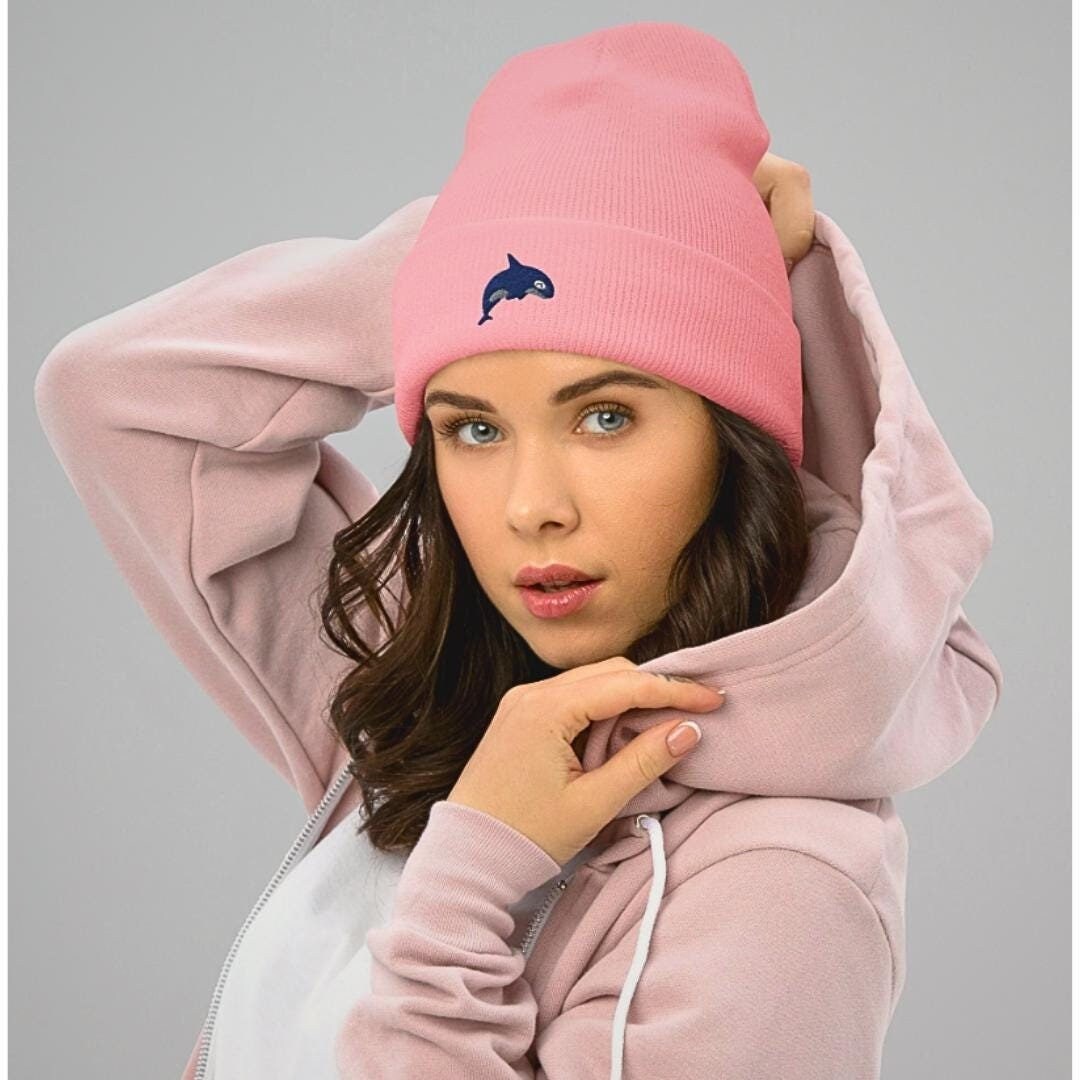Smiling Orca Embroidered Cap for Marine Wildlife Fans and Fashion ...