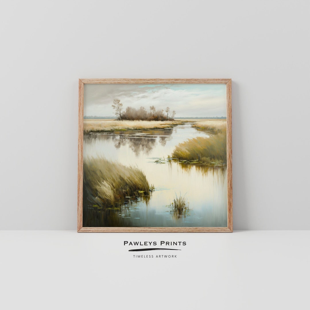 Marsh, Water, Wall Art, Home Decor, Wall Decor, Digital Prints, Decor ...