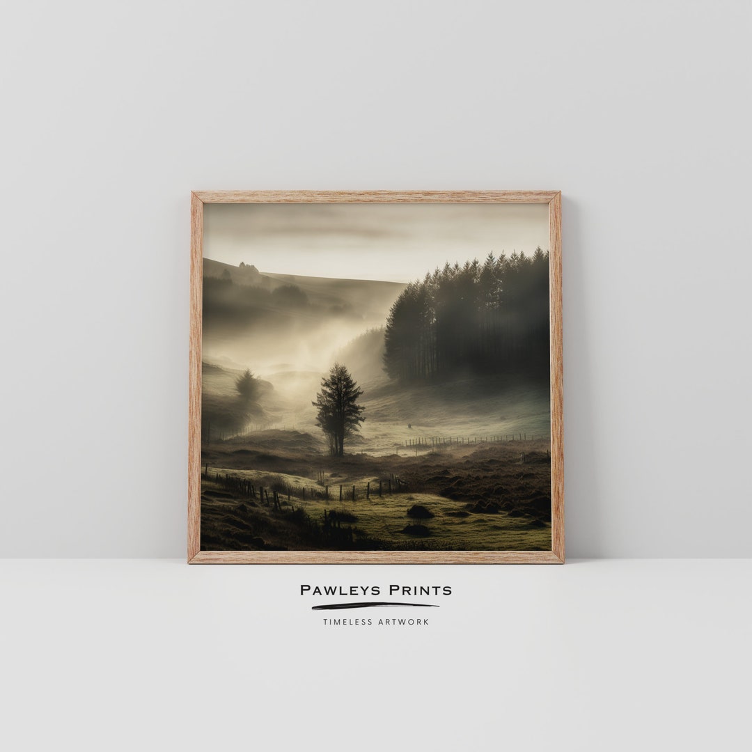 Meadow, Wall Art, Home Decor, Wall Decor, Digital Prints, Abstract ...