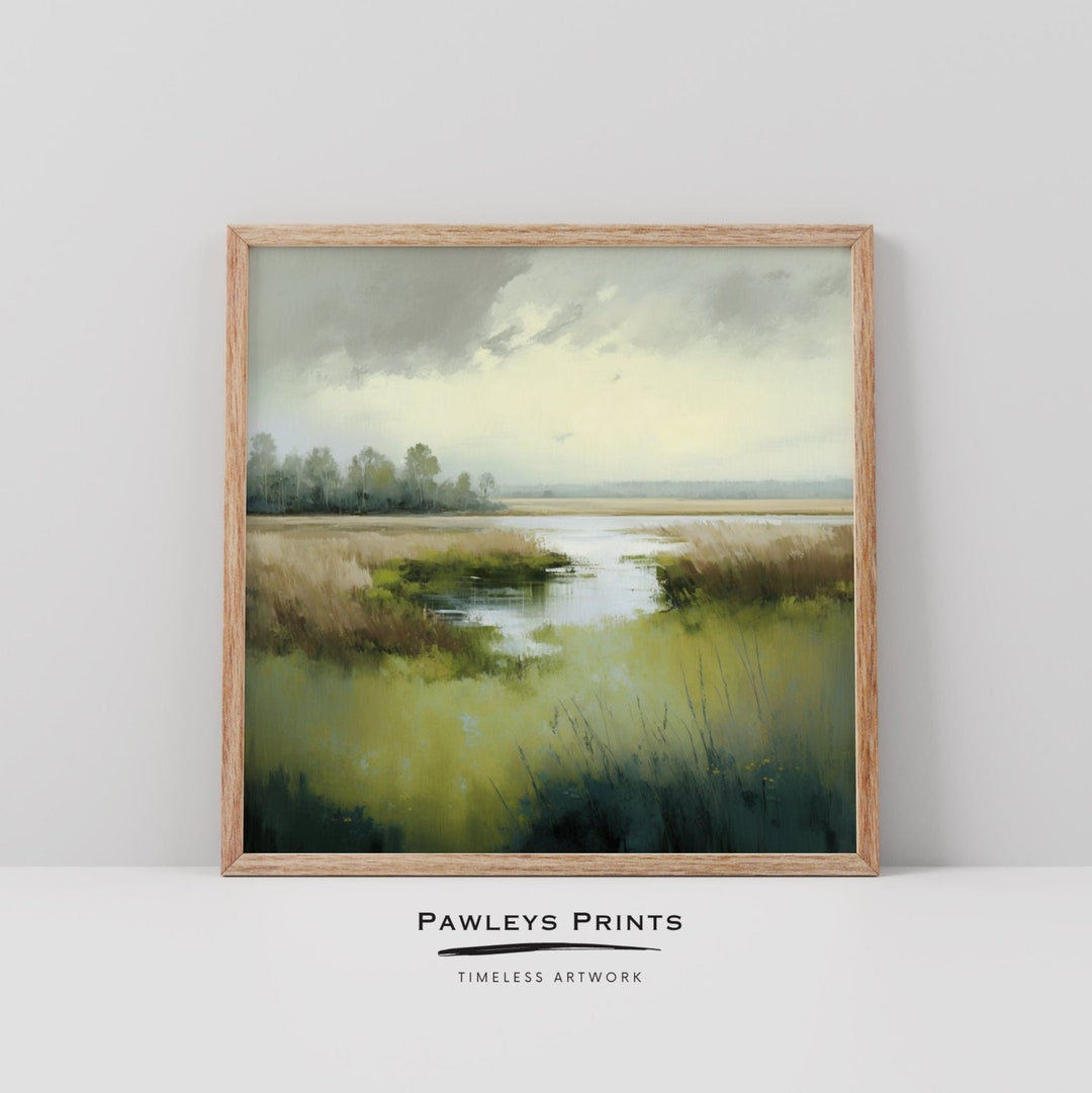 Marsh, Wall Art, Home Decor, Wall Decor, Digital Prints, Decor, Digital ...