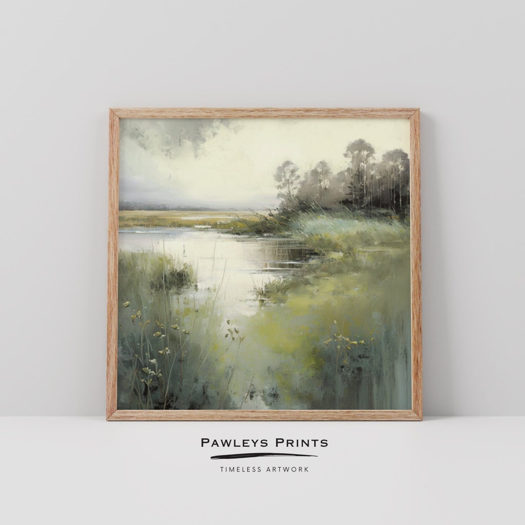 Marsh, Wall Art, Home Decor, Wall Decor, Digital Prints, Decor, Digital ...