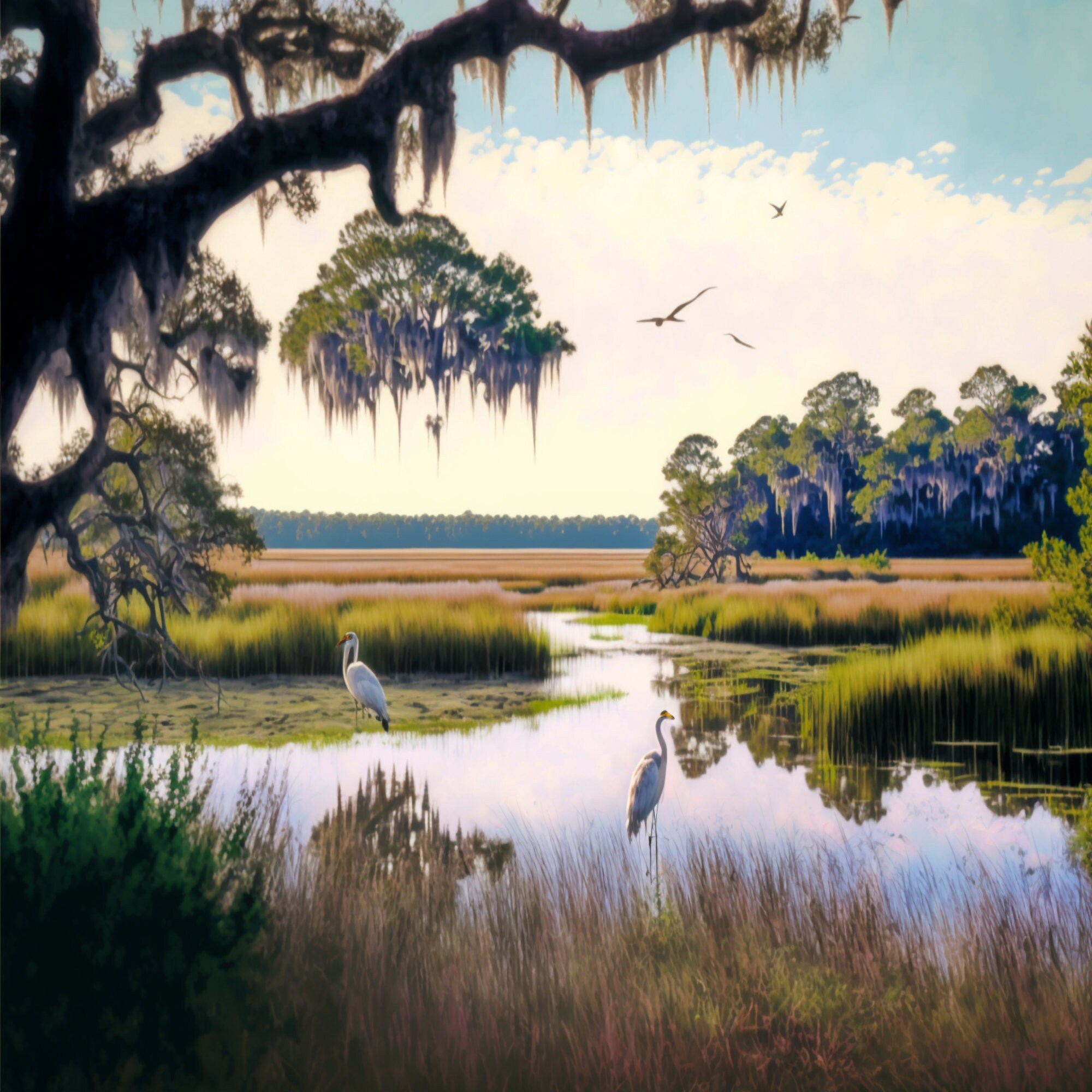 Marsh, Bird, Wall Art, Home Decor, Wall Decor, Digital Prints, Decor ...