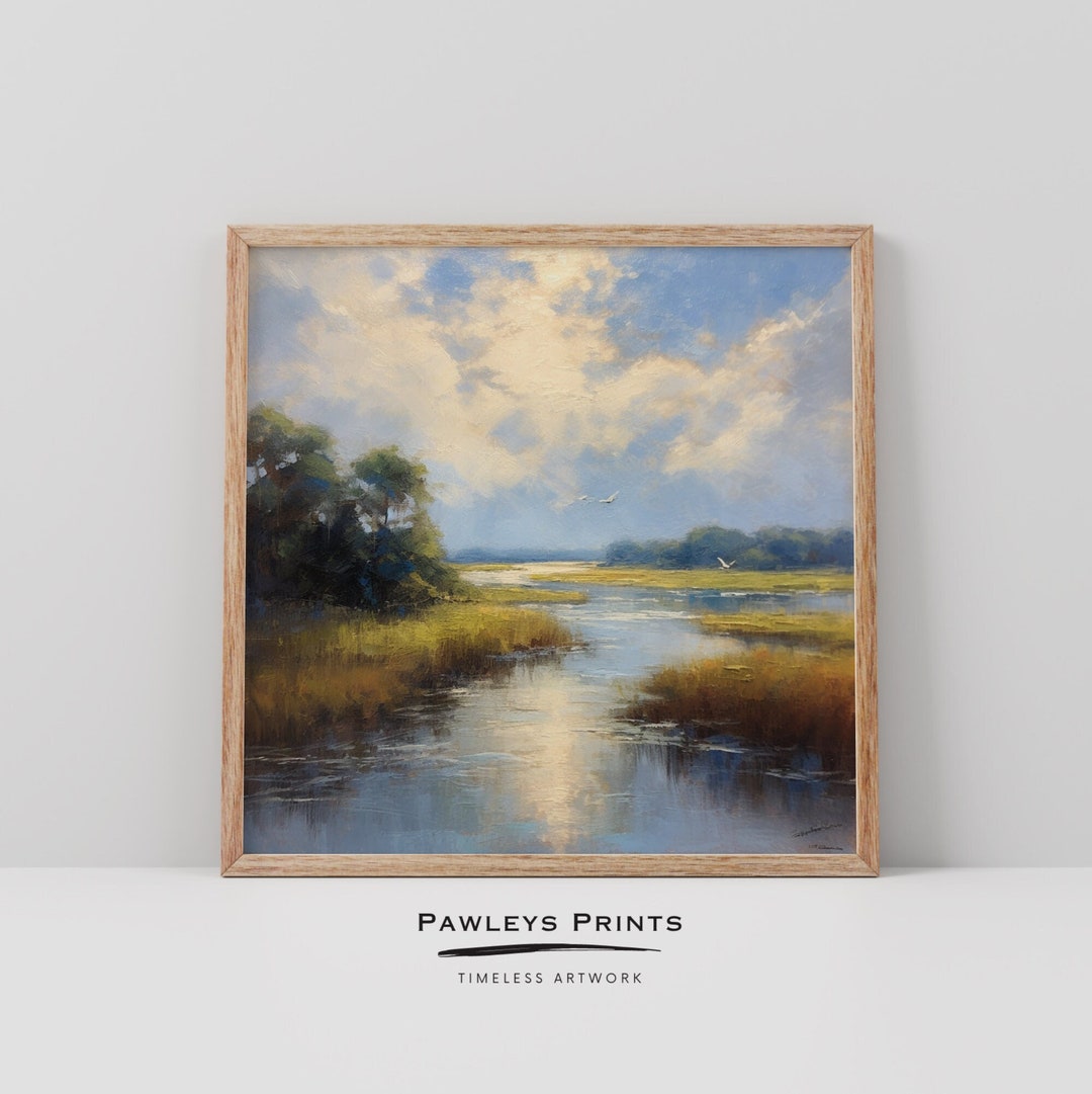 Marsh, Wall Art, Home Decor, Wall Decor, Digital Prints, Decor, Digital ...