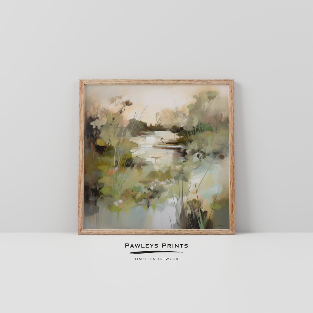 Abstract, Marsh, Wall Art, Home Decor, Wall Decor, Digital Prints ...