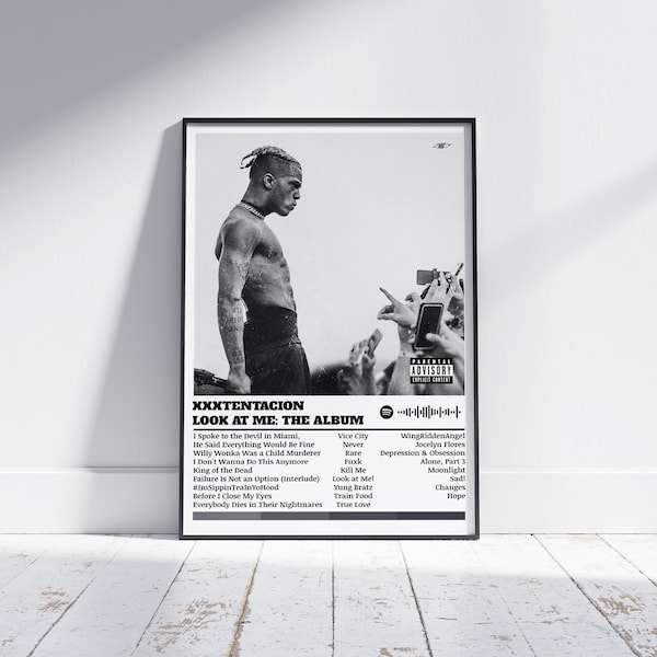 Xxxtentacion Album Cover Poster - Etsy