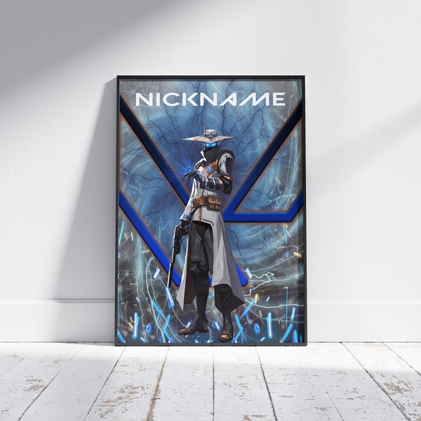 Valorant Cypher Poster - Etsy